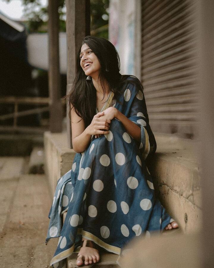 mad actress ananthika sanilkumar latest photos in saree | Ananthika ...