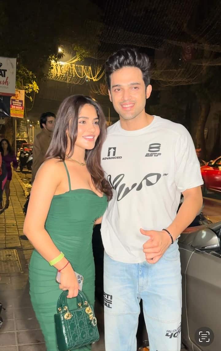 producer raghav sharma birthday party parth samthaan with girlfriend ...