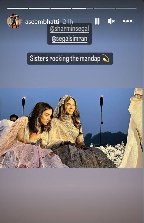 Sanjay Leela Bhansali's Niece Sharmin Segal Ties The Knot With Aman Mehta - See Pics