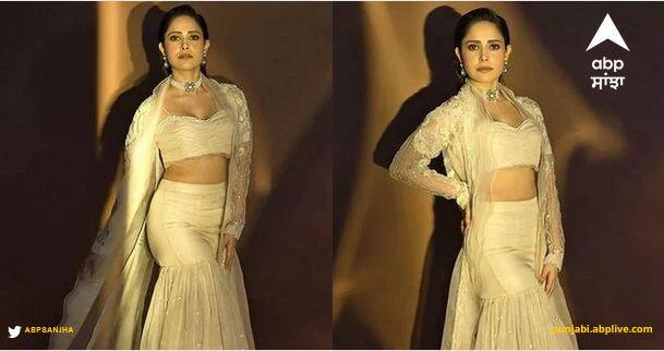 this lehenga look of nushrat bharucha is perfect for the wedding season ...