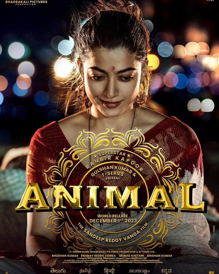 Ranbir Kapoor Bobby deol Rashmika Mandanna Anil Kapoor sandeep Reddy ...