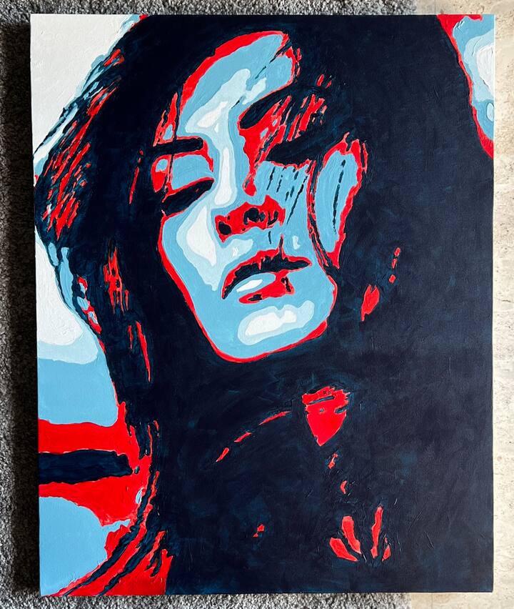 Ankur Bhatia Paints A Special Portrait For His Co-Star Sushmita Sen