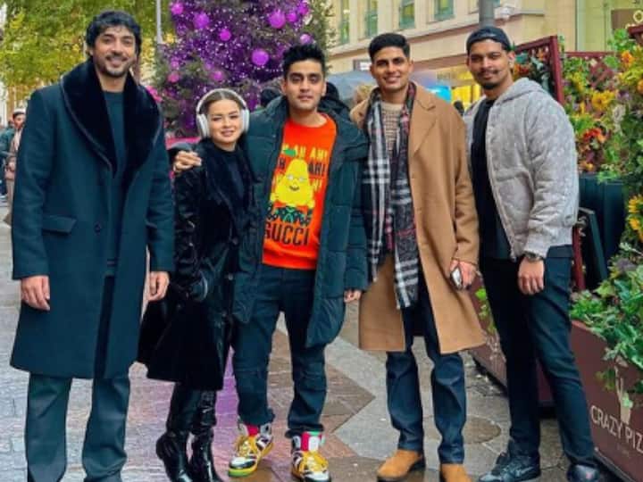 IND vs SA pictures of Shubman Gill London vacation with friends viral pics