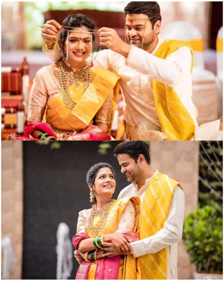 मराठमोळी अभिनेत्री सुरुची अडारकर (Suruchi Adarkar) आणि पियुष रानडे ...