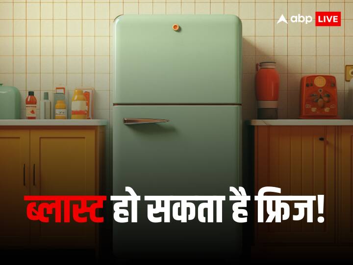 Fridge explode like a bomb know where it will be safe to keep it in the ...