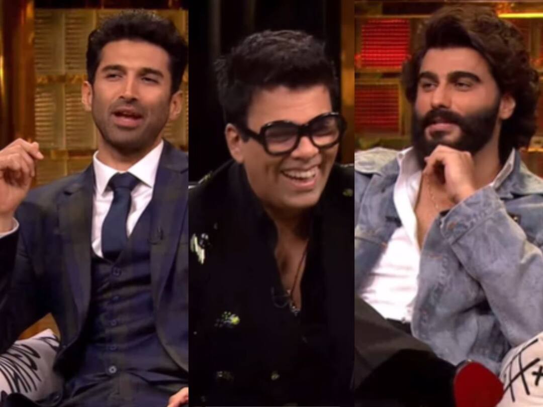 Koffee with Karan 8 promo aditya roy kapur and arjun kapoor grace the couch | Koffee with Karan ...