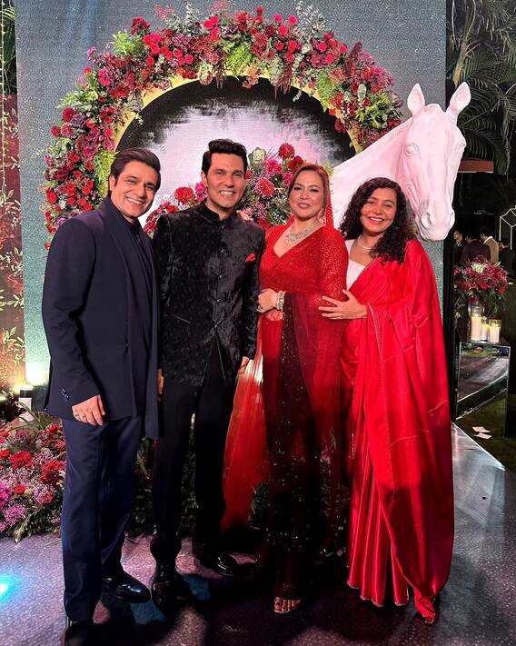 Randeep Hooda Lin Laishram Wedding Reception In Mumbai Inside Photos