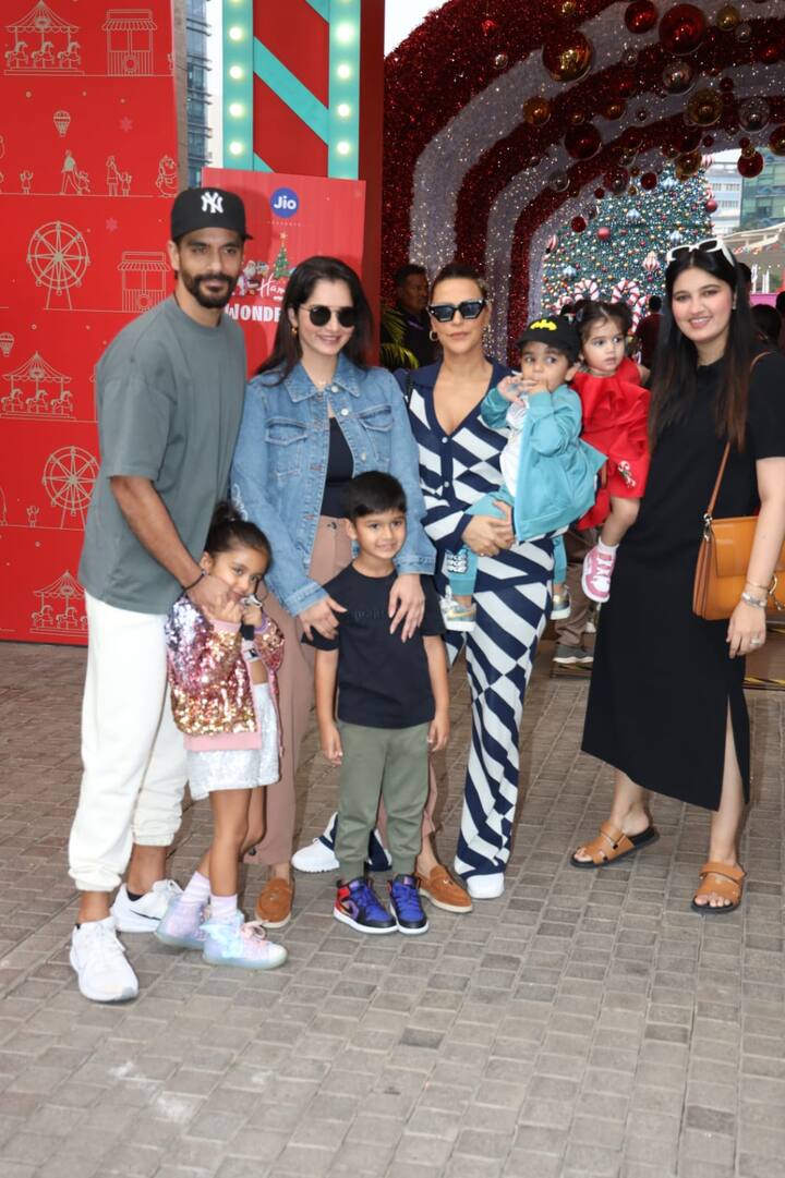 Neha Dhupia, Angad Bedi, Sania Mirza And Other Celebs Step Out With ...