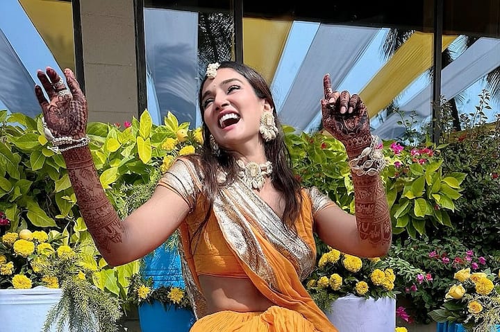 actress and dancer mukti mohan share her pre wedding function haldi ceremony photos | Mukti ...