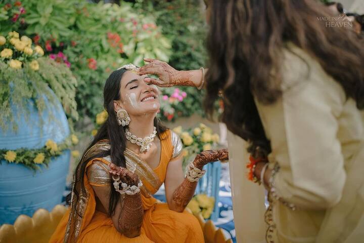 actress and dancer mukti mohan share her pre wedding function haldi ceremony photos | Mukti ...