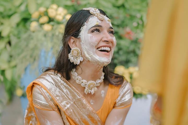 actress and dancer mukti mohan share her pre wedding function haldi ceremony photos | Mukti ...