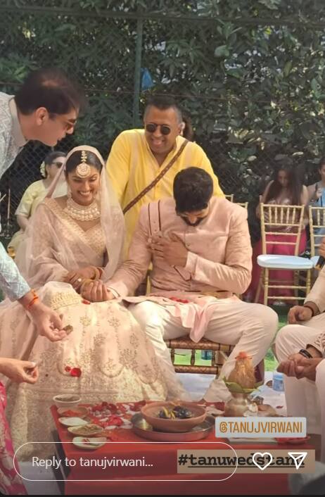 Rati Agnihotri Son Tanuj Virwani Gets Married To Girlfriend Tanya Jacob