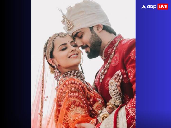 shrenu parikh akshay mhatre married actress shares Reception photos ...