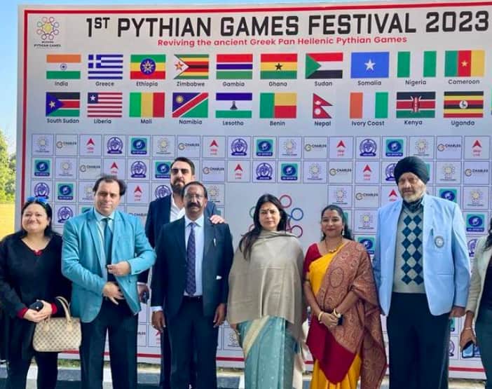Delhi Mayor Shelly Oberoi Attends Pythian Games Festival 2023