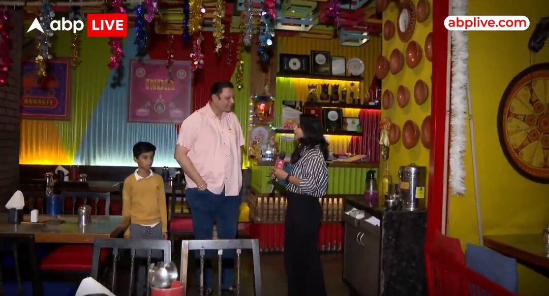 New Year 2024: This English Dhaba is decorated in a unique style for the New Year. abp news ...