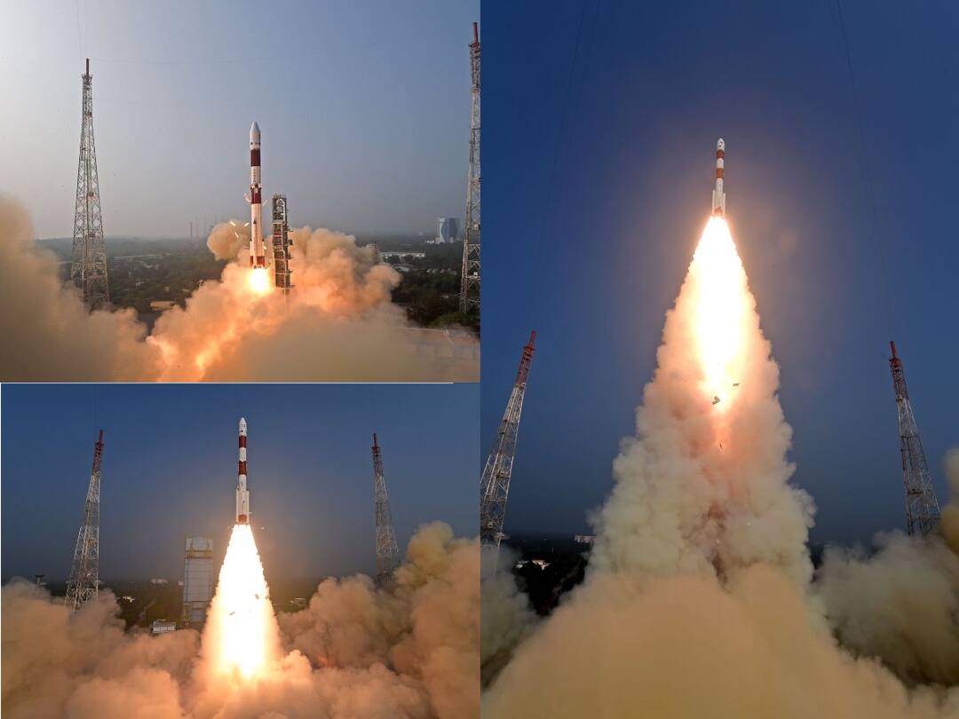 ISRO's New Year Launch 2024 XPoSat In Space To Study Black Holes s somath pslv c58 PICS
