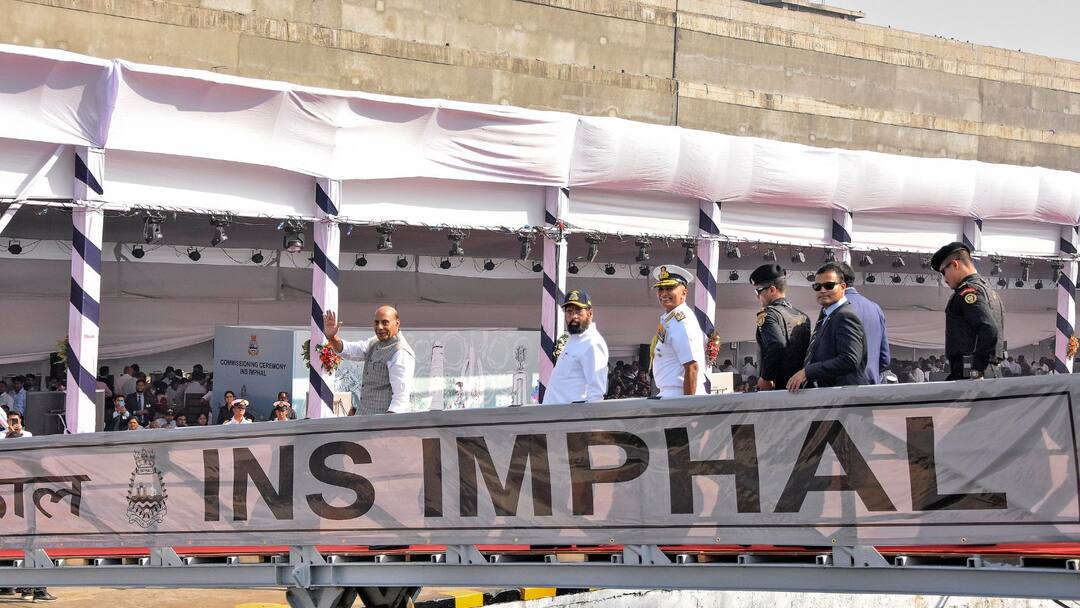 In Pics Do You Know The Many Qualities Of INS Imphal The Guided Missile ...