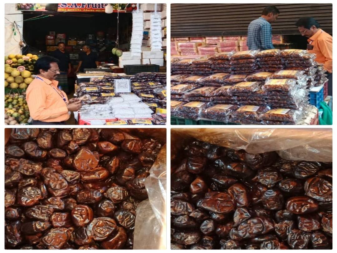 Courtralam news Destruction of thousands of spoiled dates Food Safety ...