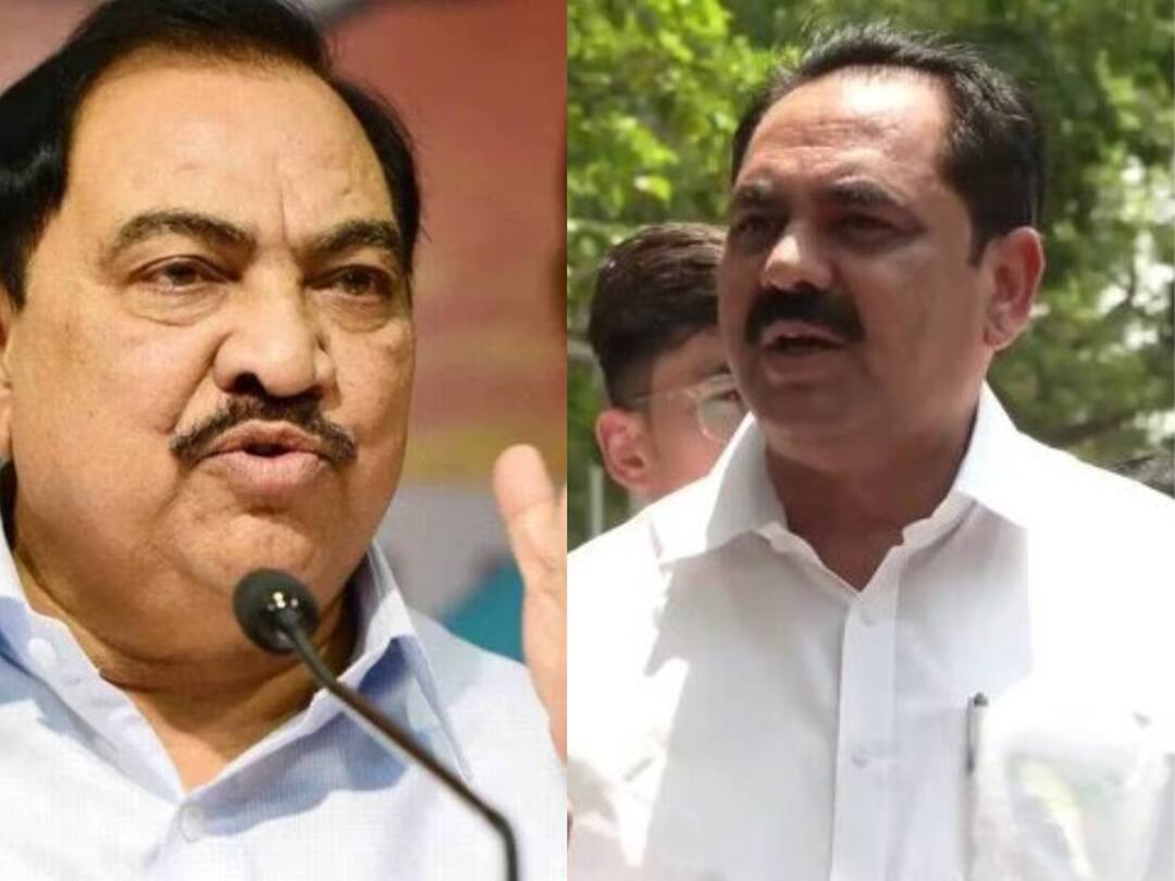 Anil Patil NCP Ajit Pawar group Leader attack on Eknath Khadse NCP ...