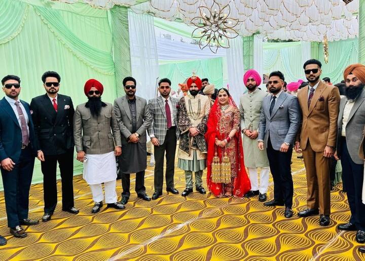 Punjabi Model Actress Sruishty Mann and Arsh Bal First Wedding pics ...