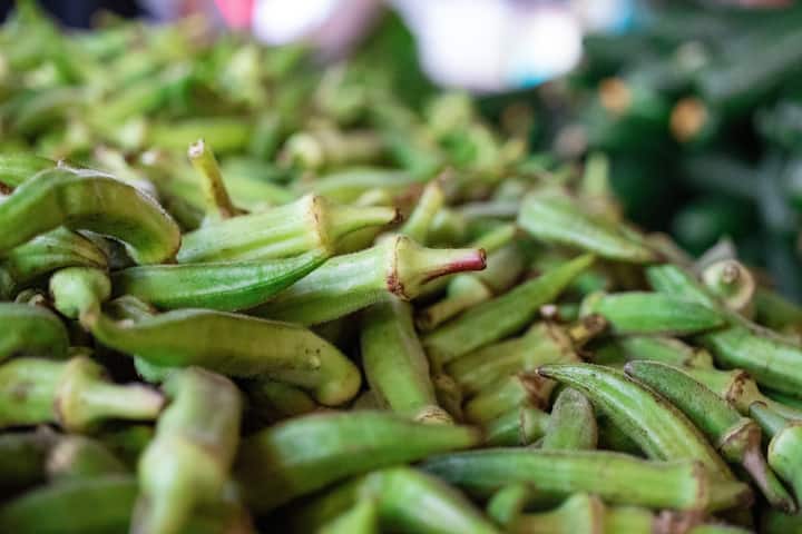 Okra skin benefits glutinous substance in lady finger benefical for ...