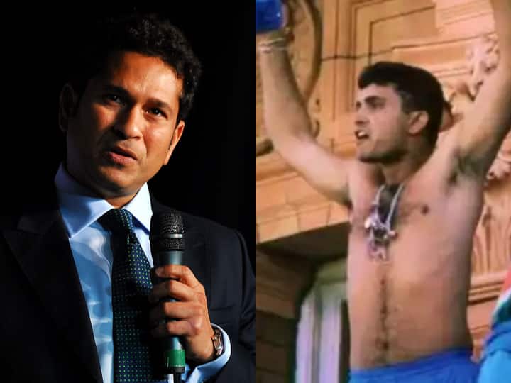 Sachin Tendulkar Was against Sourav Ganguly on removing jersey in lords in 2002 after wining ...
