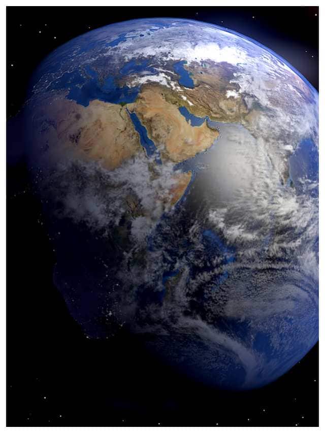 पूरी पृथ्वी पर कितनी जमीन है?