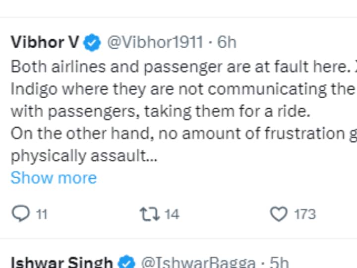 Indigo Flight Social Media Reactions Passenger Punch the New Captain ...
