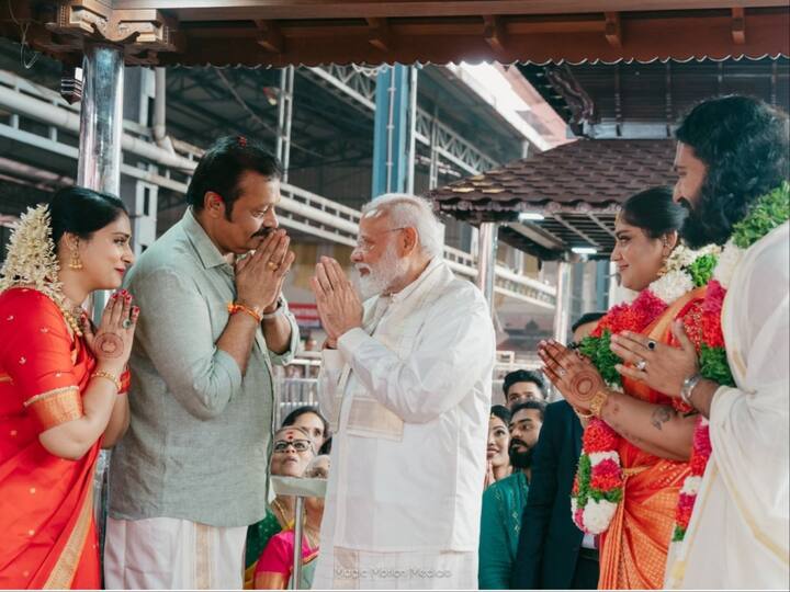 IN PICS: Kerala PM Narendra Modi Attends BJP Member Suresh Gopi’s ...