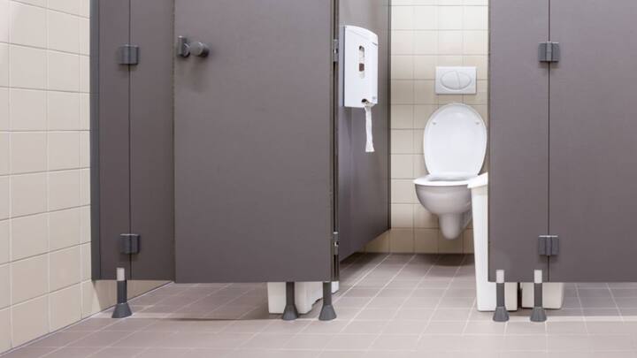 Toilet doors in cinema theaters and shopping malls remain open from ... Toilet doors in cinema theaters and shopping malls remain open from ...