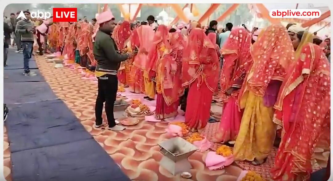 UP News: In a mass marriage, brides were married without grooms ...