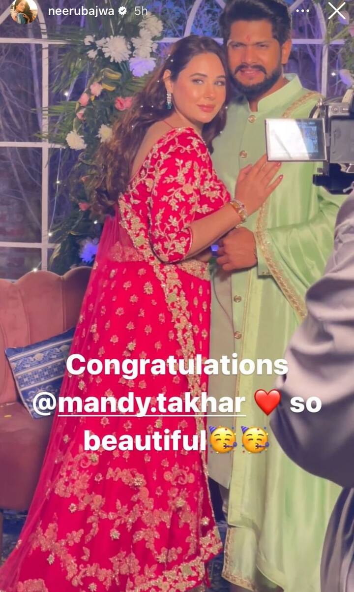 Mandy-takhar-wedding-punjabi-actress-beautiful-pics-with-husband ...