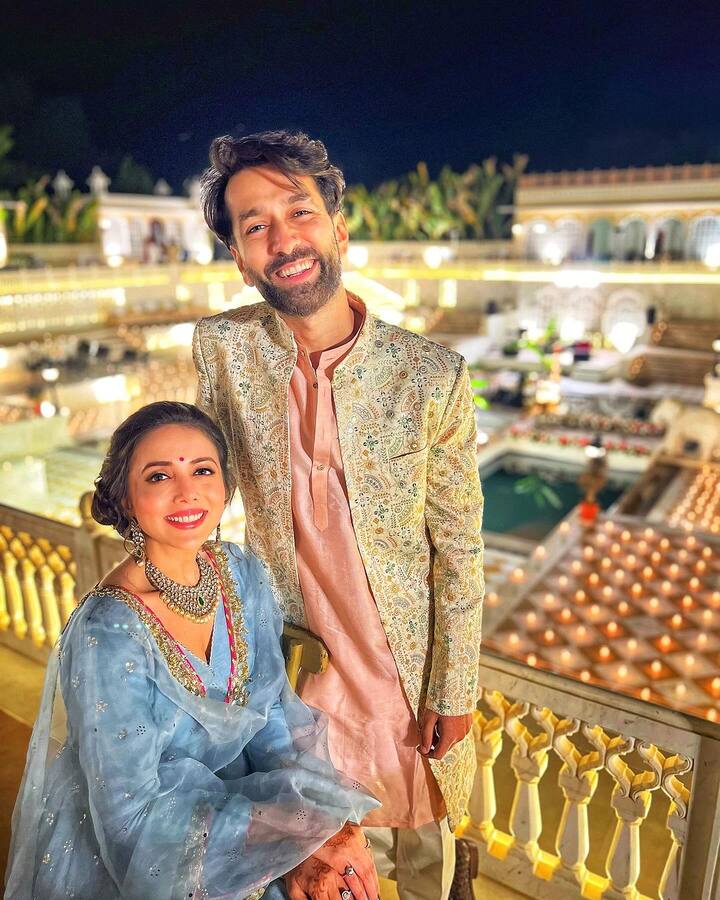 Wedding Photos Of Tv Actor Kashmira Irani And Akshat Saxena In Ranthambore