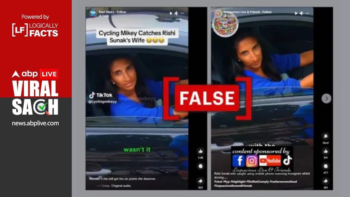 Fact Check: Woman In Viral Video, Using Instagram While Driving, Is Not ...
