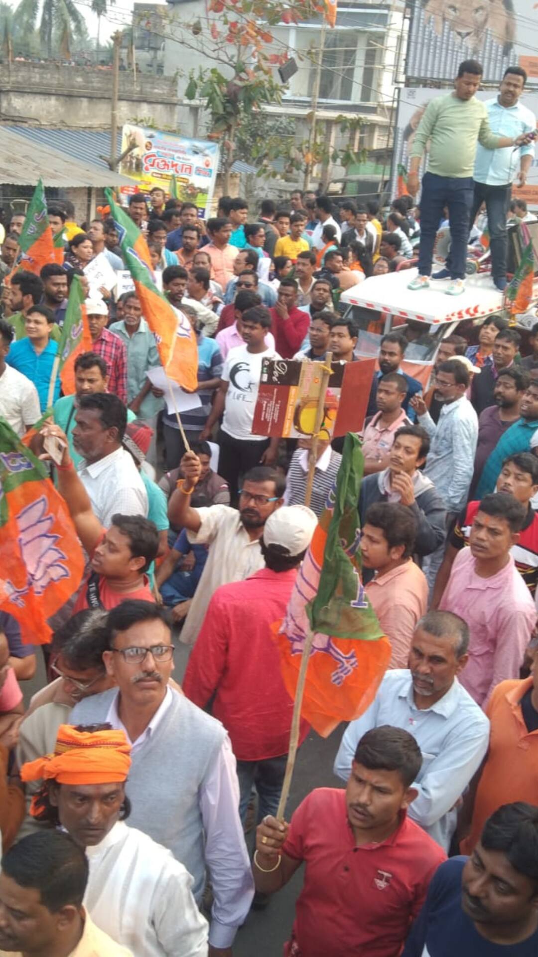 Sandeshkhali Violence: BJP Stages Protest