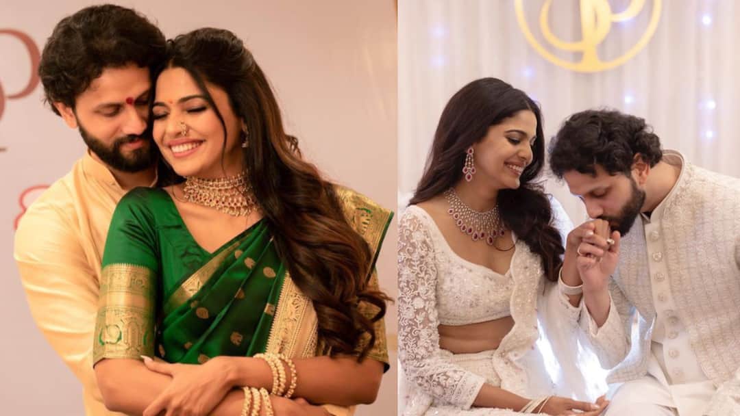 Pooja Sawant Marathi actress got Engaged with Siddhesh Chavan shared Engagement Video on ...