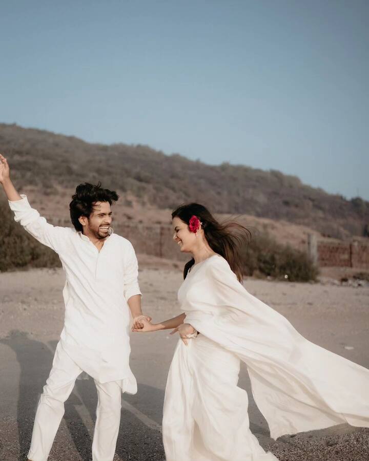 Prathamesh parab and kshitija ghosalkar Pre wedding photo shoot at ...