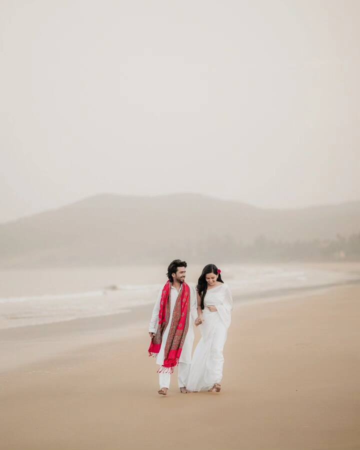 Prathamesh parab and kshitija ghosalkar Pre wedding photo shoot at ...