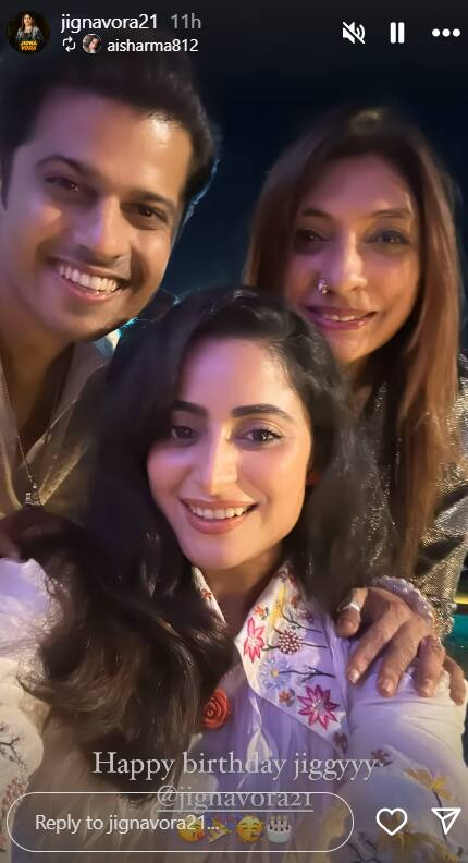 Bigg Boss 17 Fame Jigna Vora Birthday Ankita Lokhande Vicky Jain