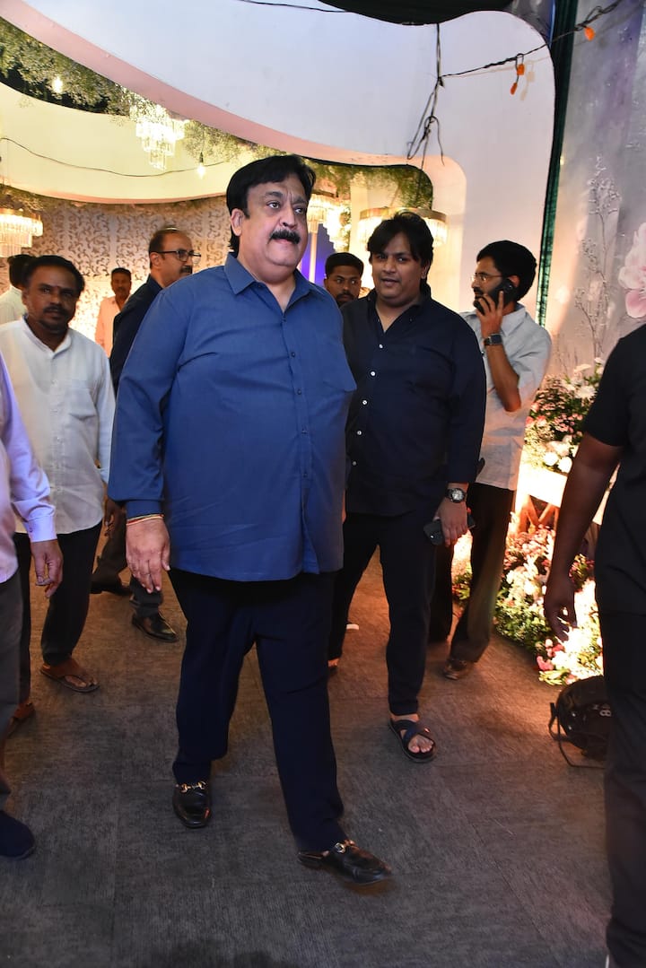 Tollywood Celebrities Attends Dil Raju Brother Shirish Son Ashish ...