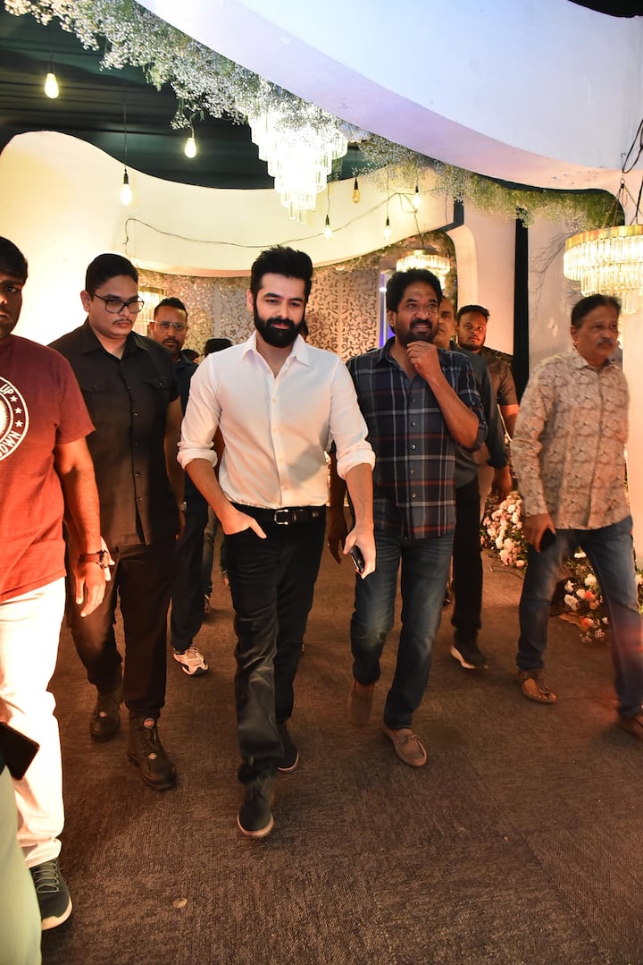 Tollywood Celebrities Attends Dil Raju Brother Shirish Son Ashish ...