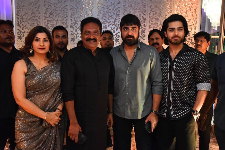 Tollywood Celebrities Attends Dil Raju Brother Shirish Son Ashish ...