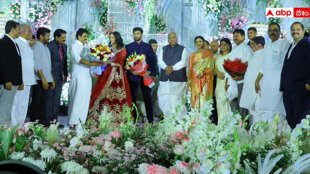 YS Sharmila Son Raja Reddy Priyas Wedding Reception at Fort Grand in ...