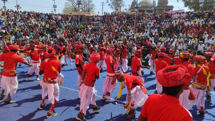 Rajasthan Beneshwar Dham Fair crowd of devotees gathered took bath in ...