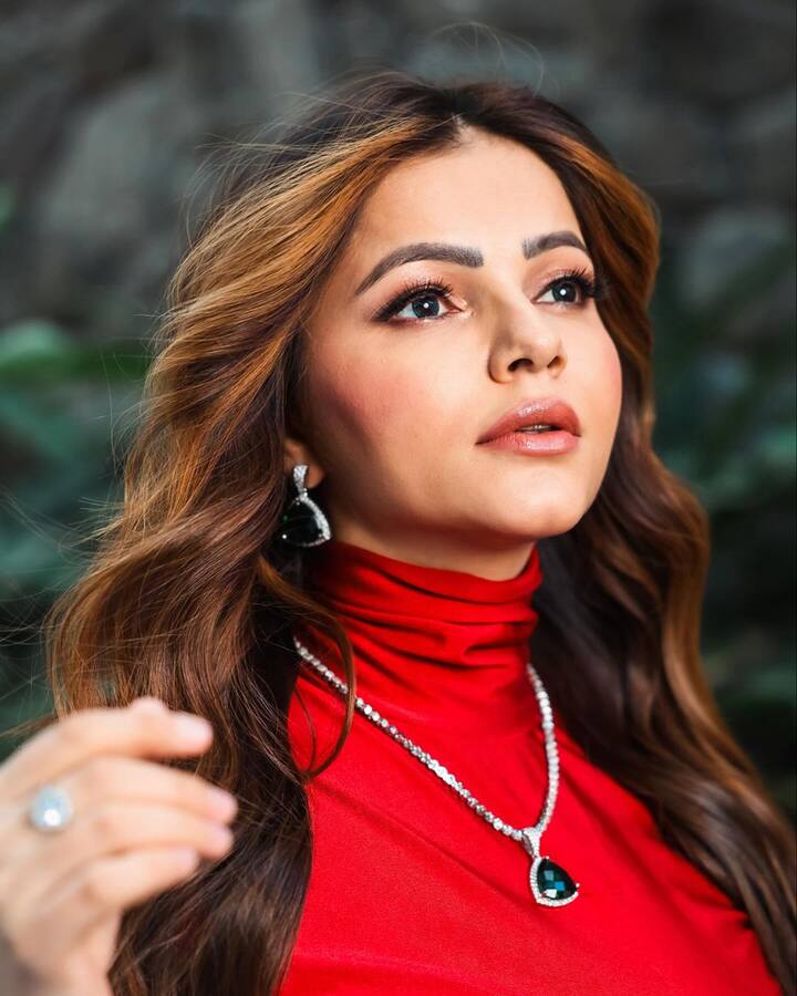 Rubina Dilaik Shares 'Rubilicious' Pictures In A Red Dress: SEE