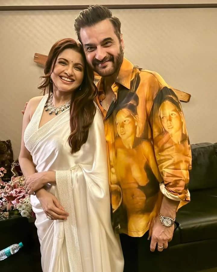 Bhagyashree Share her 55th birthday bash inside pics Madhuri Dixit Madhu Sanjay Kapoor | कभी ...
