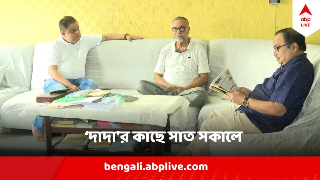 Tapas Roy likely to quit TMC Kunal Ghosh Rushes to manage the situation | Kunal Ghosh Meets ...