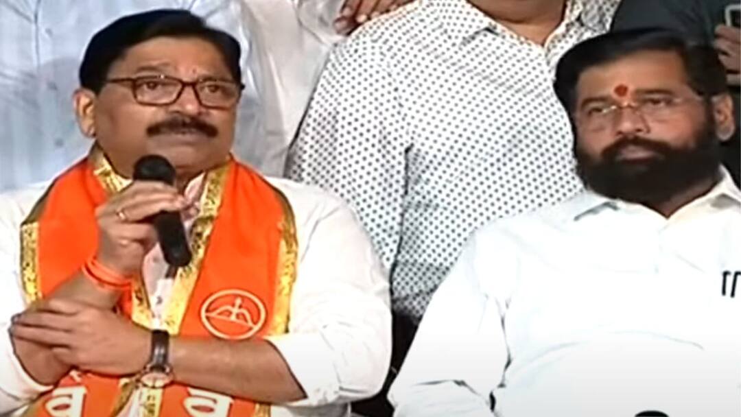 Uddhav Thackeray close aid Ravindra Waikar joins Shiv Sena Shinde camp at Varsha bungalow in ...