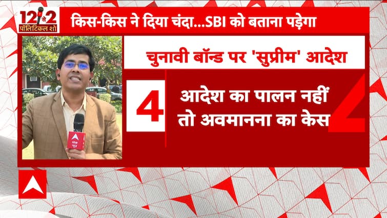 Electoral Bond Case Is Sbi Juggling With The Data As Bank Fails To