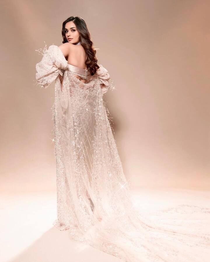 Manushi Chillar Channels Her Inner Princess In A Dreamy Look For Miss ...